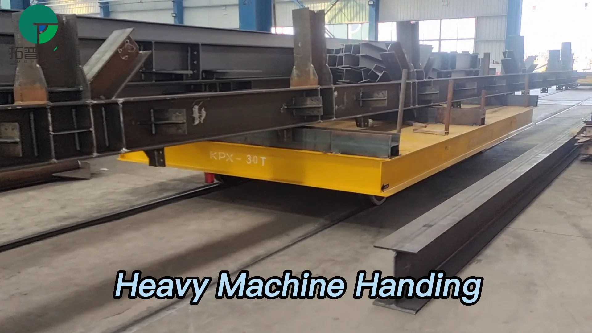 Battery Powered Flatbed Motorized Electric Clean Room Rail Cart ...