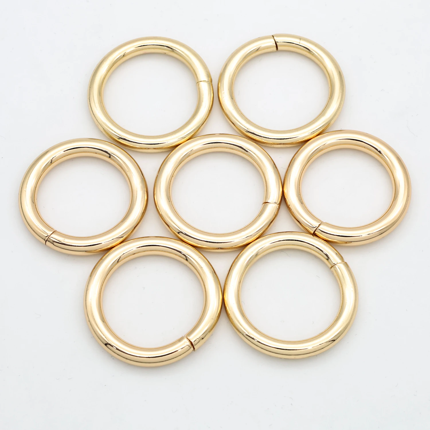 Belt Connecting Snap Ring Bag Hardware Accessories Zinc Metal Round O ...