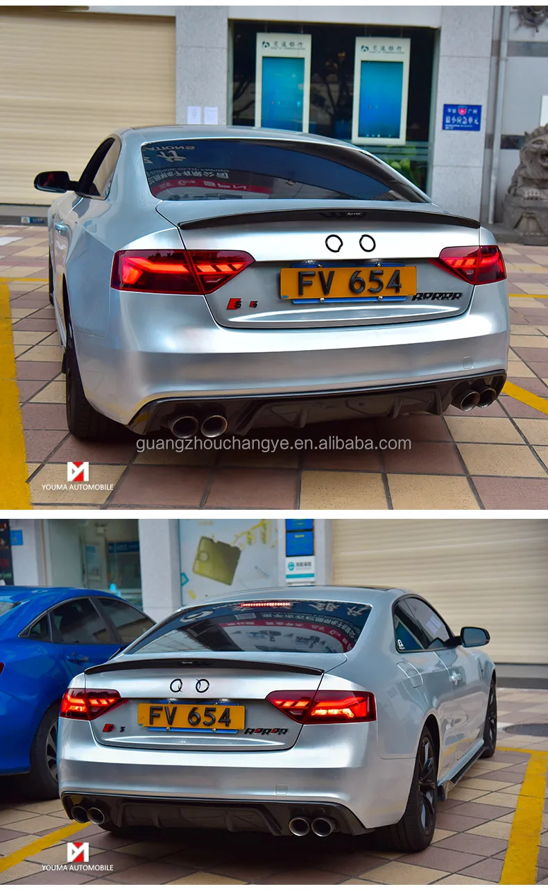 For Audi A5 Led Tail Lamp 2008-2017 Year Led Rear Lights Led Drl With ...