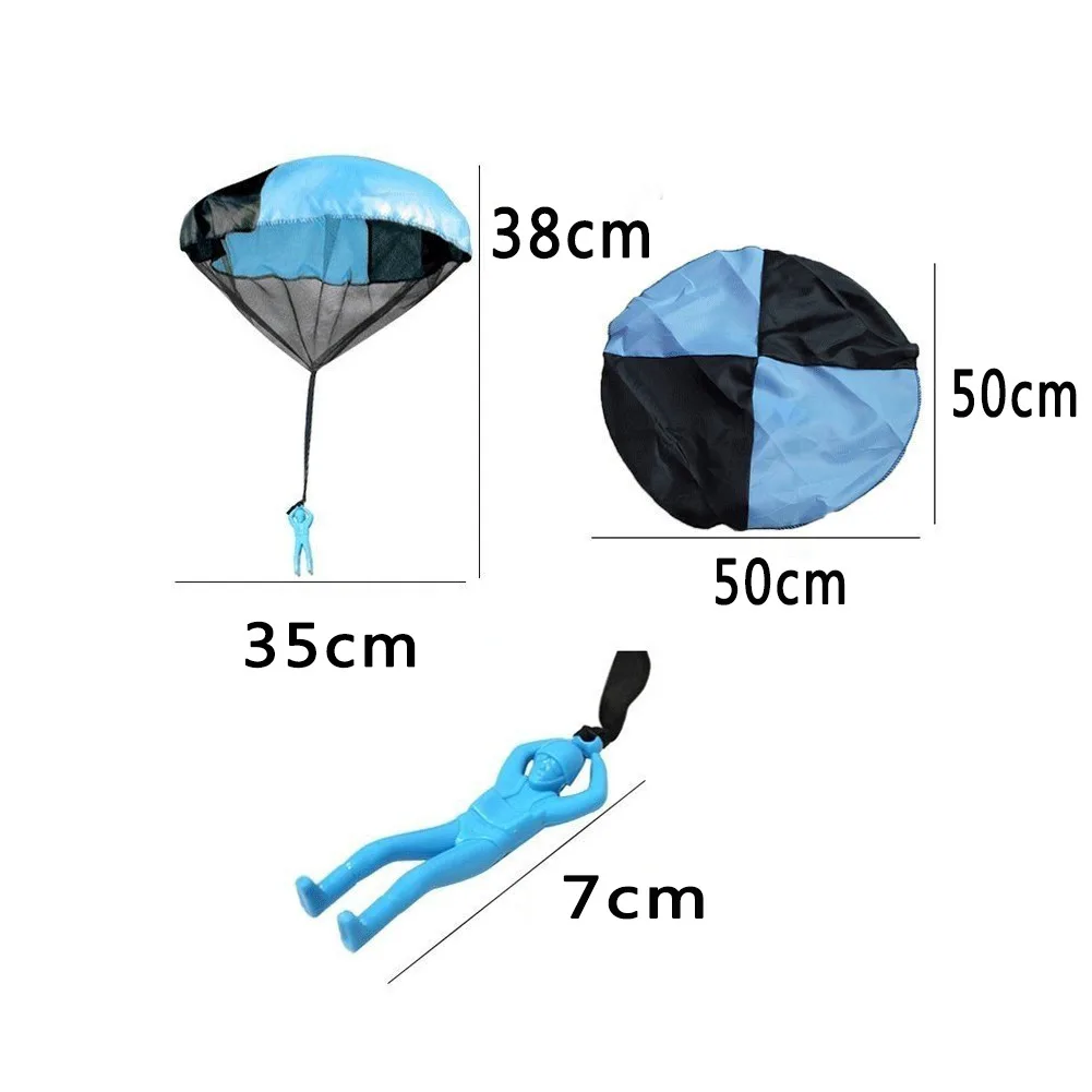 Colorful Hand Throwing Mini Soldier Parachute Toys for Kids Gift ...