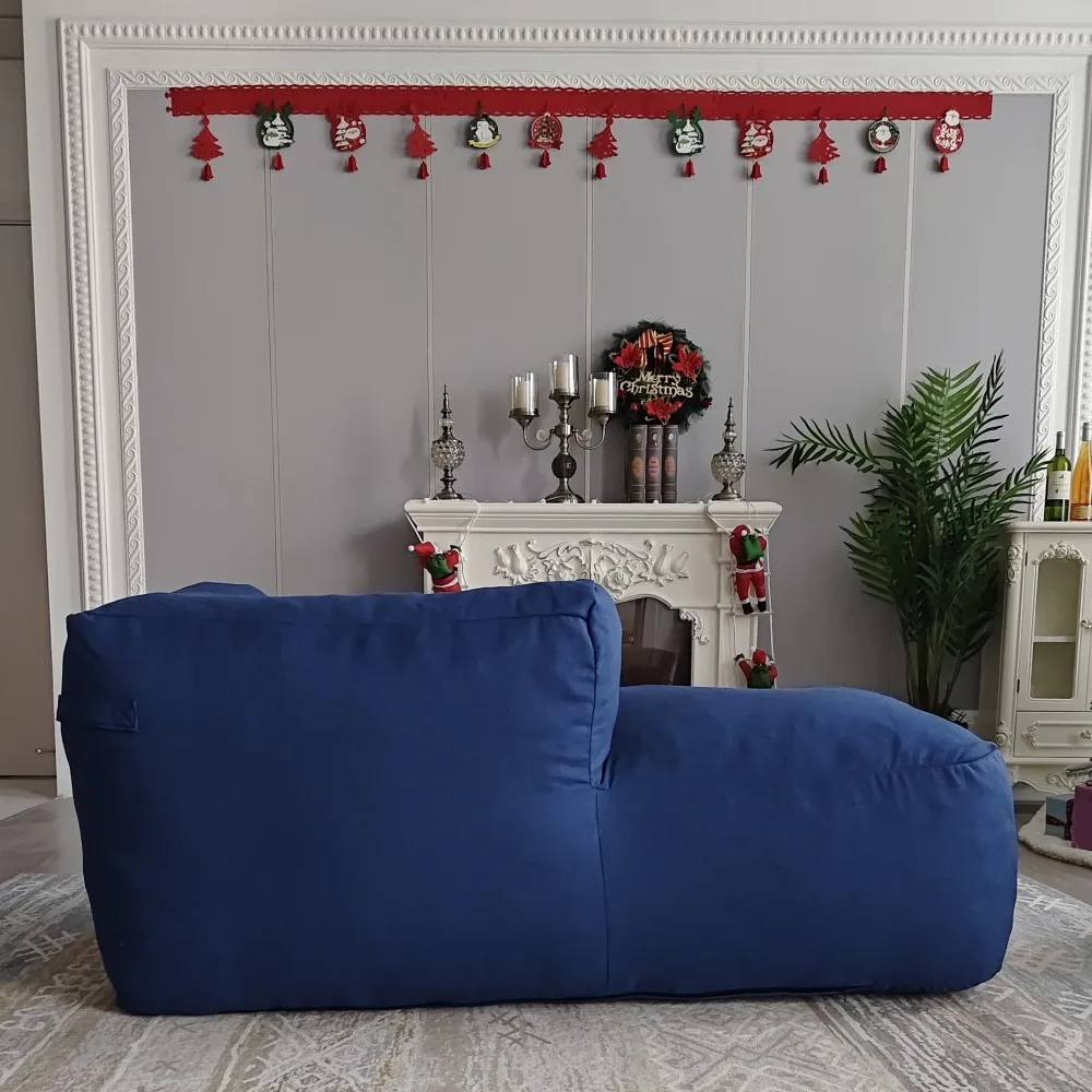 Luxury Modern Foam Sofa Bean Bag Style Fabric Furniture For Home Hotel ...