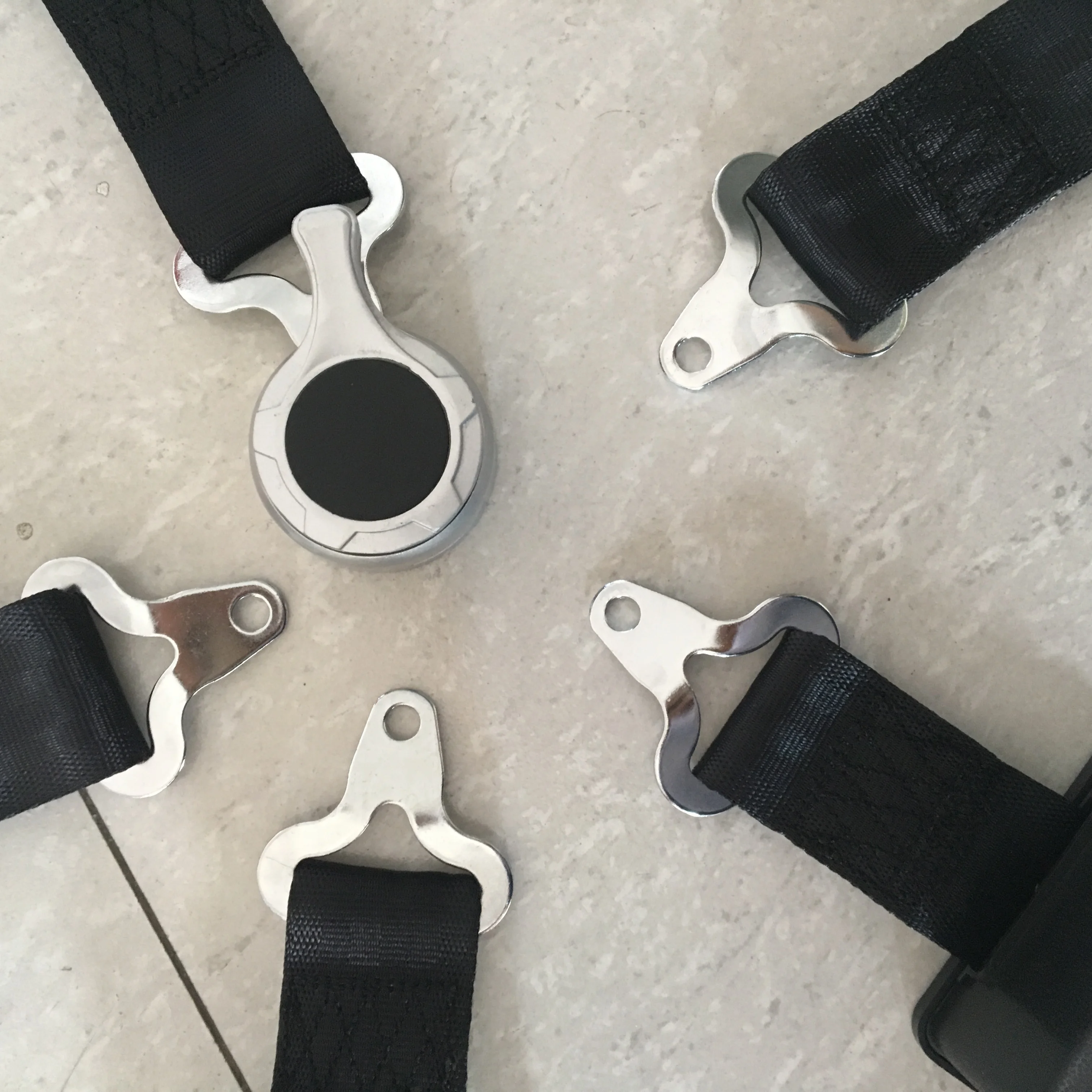 Quick Release 5-Point Cam Lock Car Safety Belts with Convenient Buckle ...