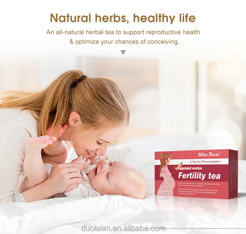 Herbal Fertility Tea for Women & Womb Support - Boxed Tea Bags, OEM