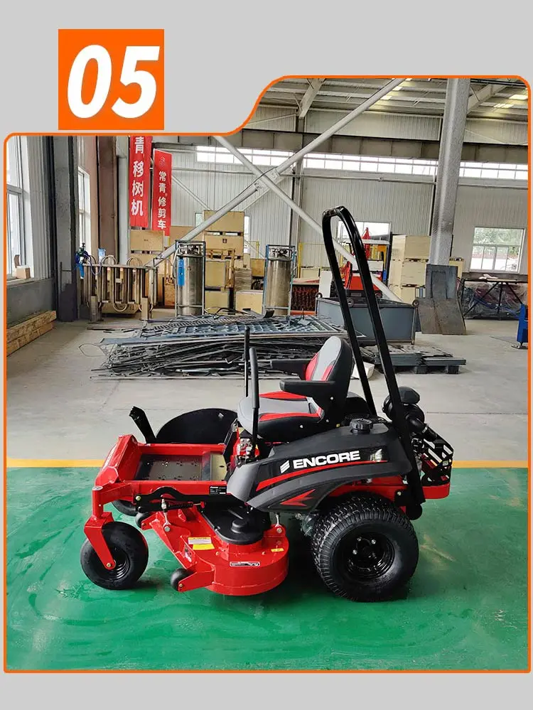 Optimal Ride on Lawn Mower - Zero Turn with Grass Catcher