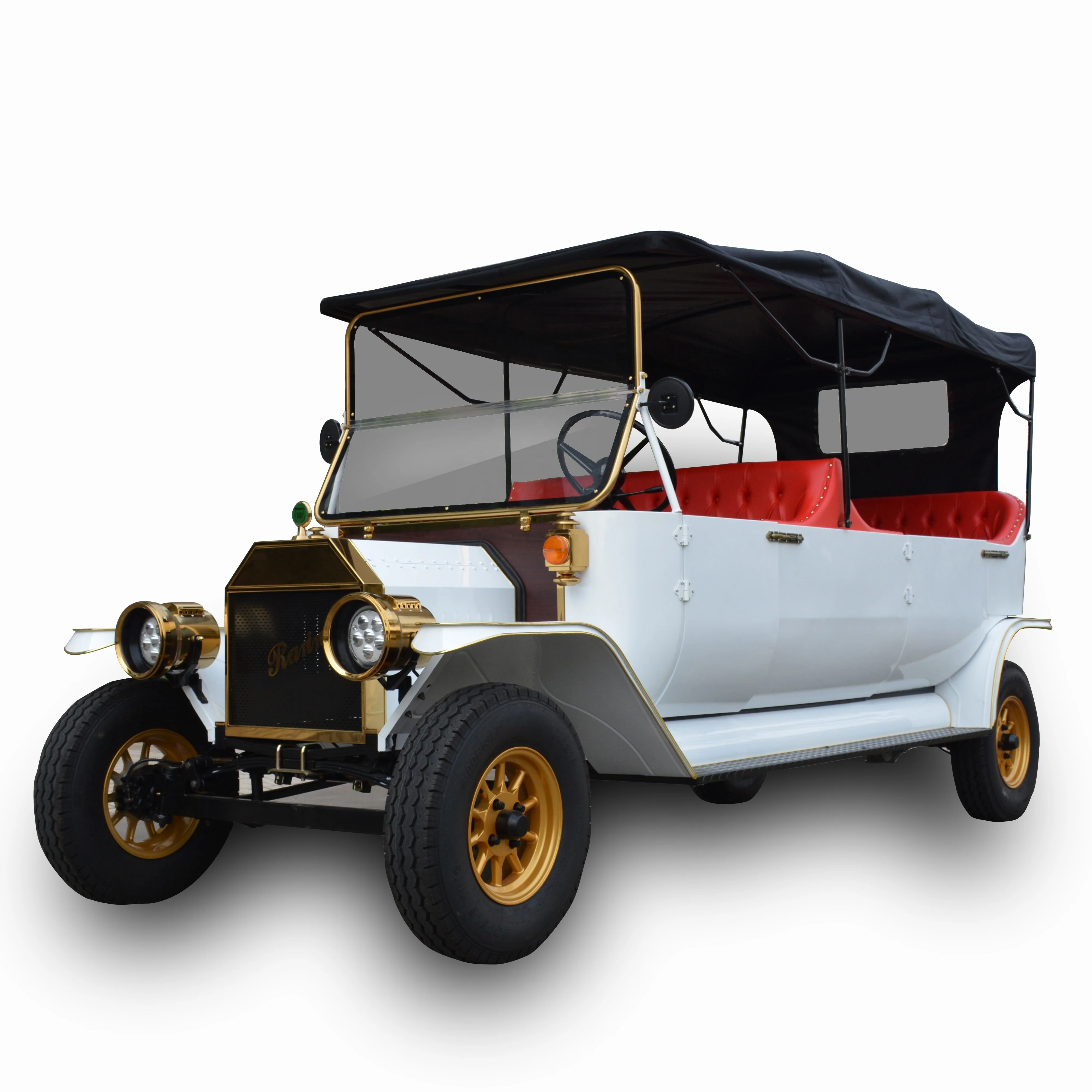 Antique 5kw Electric Classic Club Car Street Legal Vintage Golf Cart ...