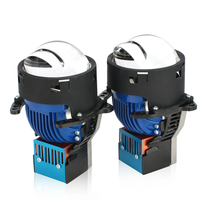 Car Headlight 70w Double Reflector Retrofit Headlight Laser 3.0 Inch Bi ...