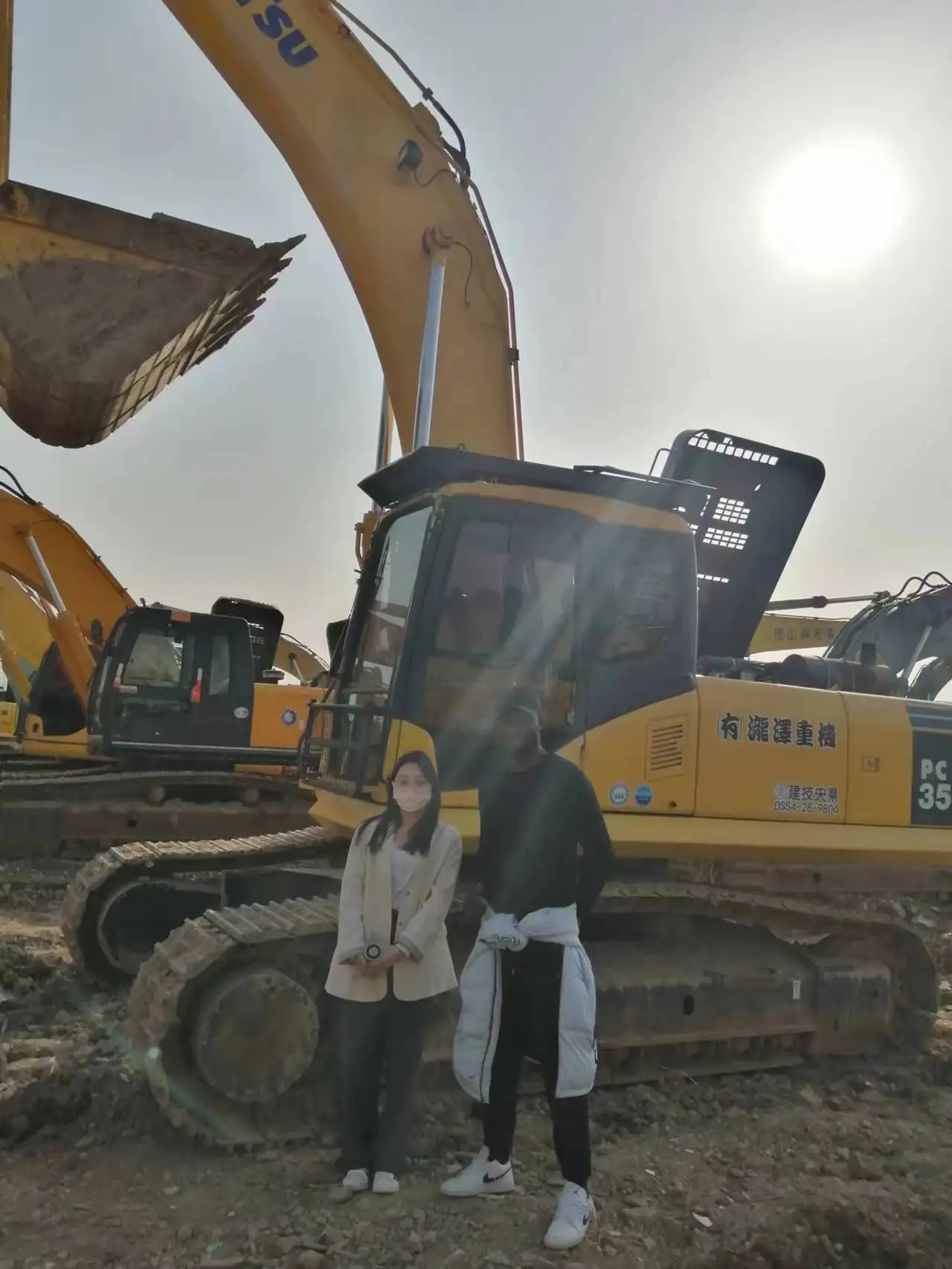 New 5.5 Ton Sany Hydraulic Excavator Sy55c Mini Excavator Sy55c Pro ...