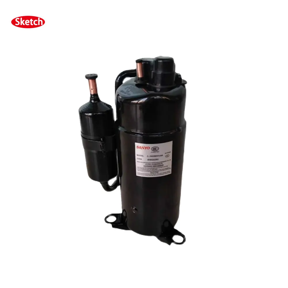 Sanyo Scroll Compressor C-sbx180h38a C-sbx180h38c C-sbx195h38a C-sbx195h38c 5hp 380v Air ...
