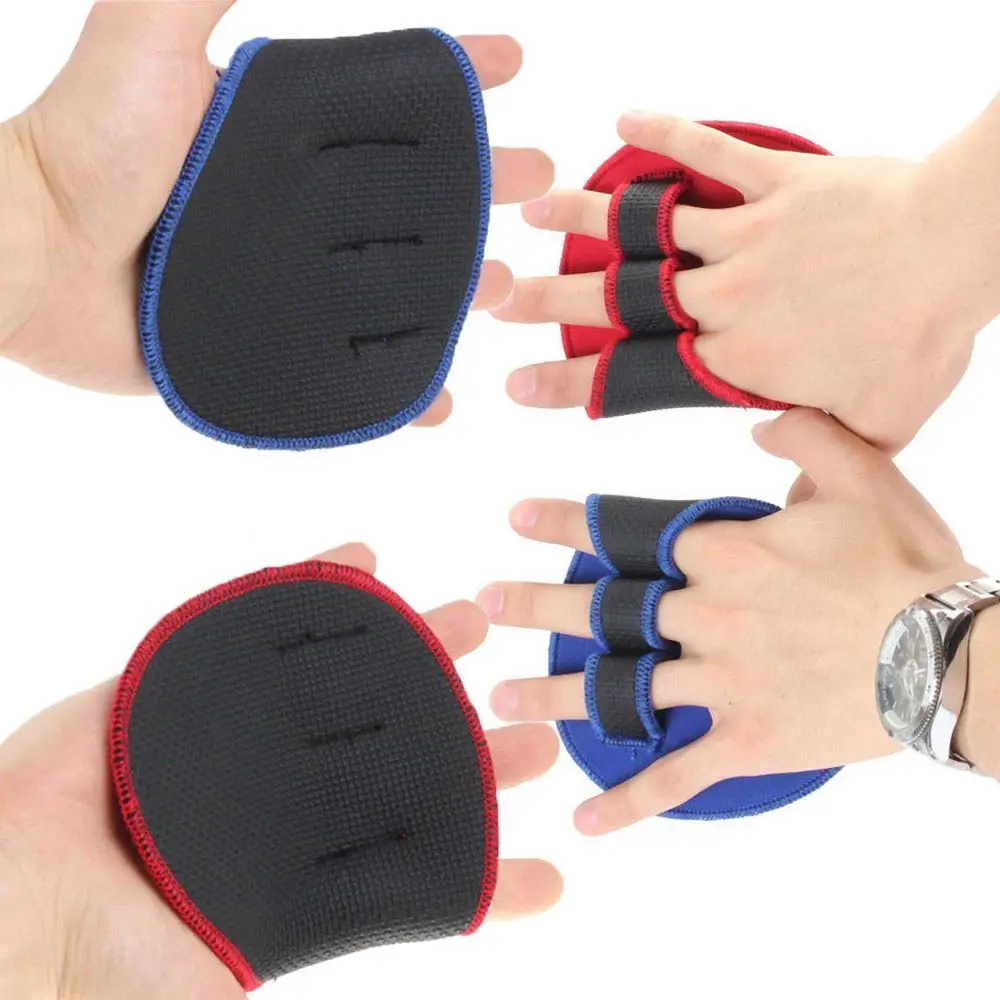 Gym Fitness Body Building Grip Pads Comfortable & Light Weight Power ...