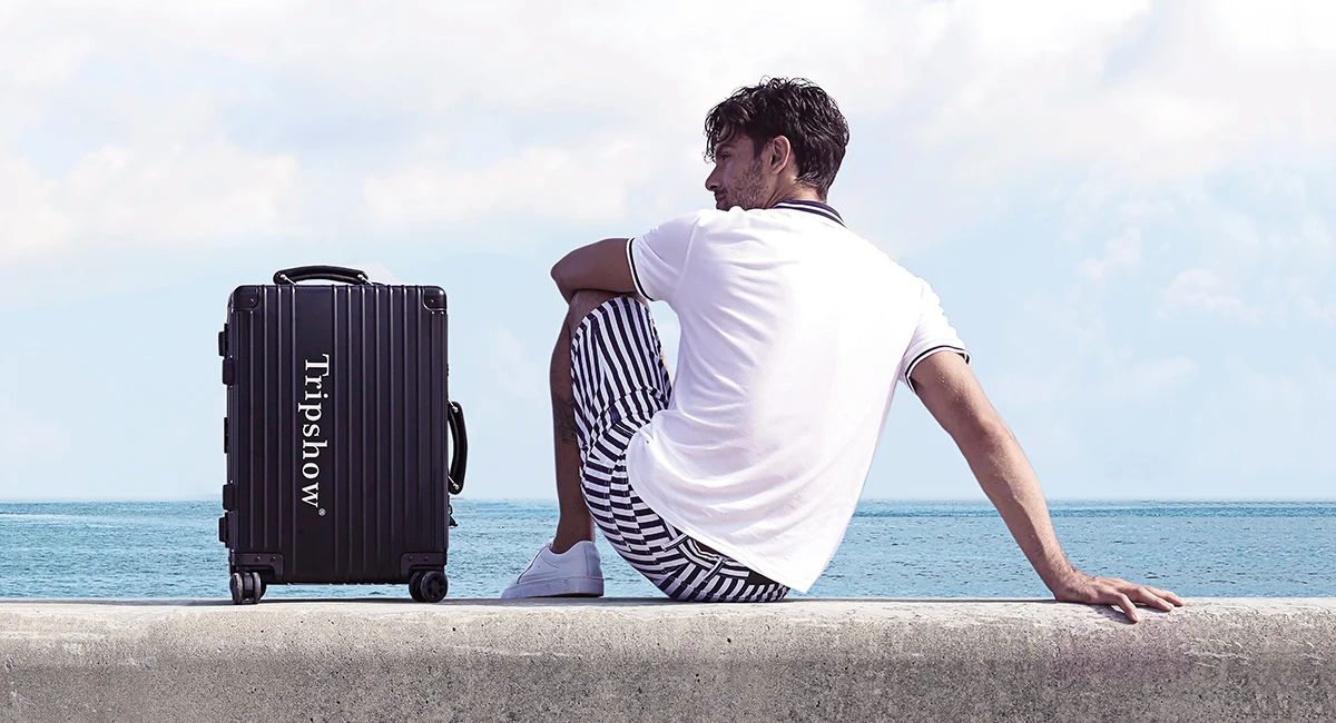 New Life Automatic Intelligent Unlocking Luggage Smart Suitcase Trolley ...