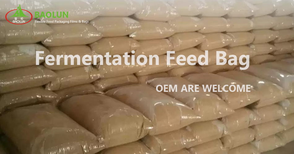 Transparent Fermented Feed Bag with One Way Degassing Valve PA PE ...