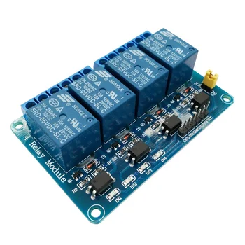 4 Channel Dc 5v 12v Relay Module With Optocoupler Relay Expansion Board ...