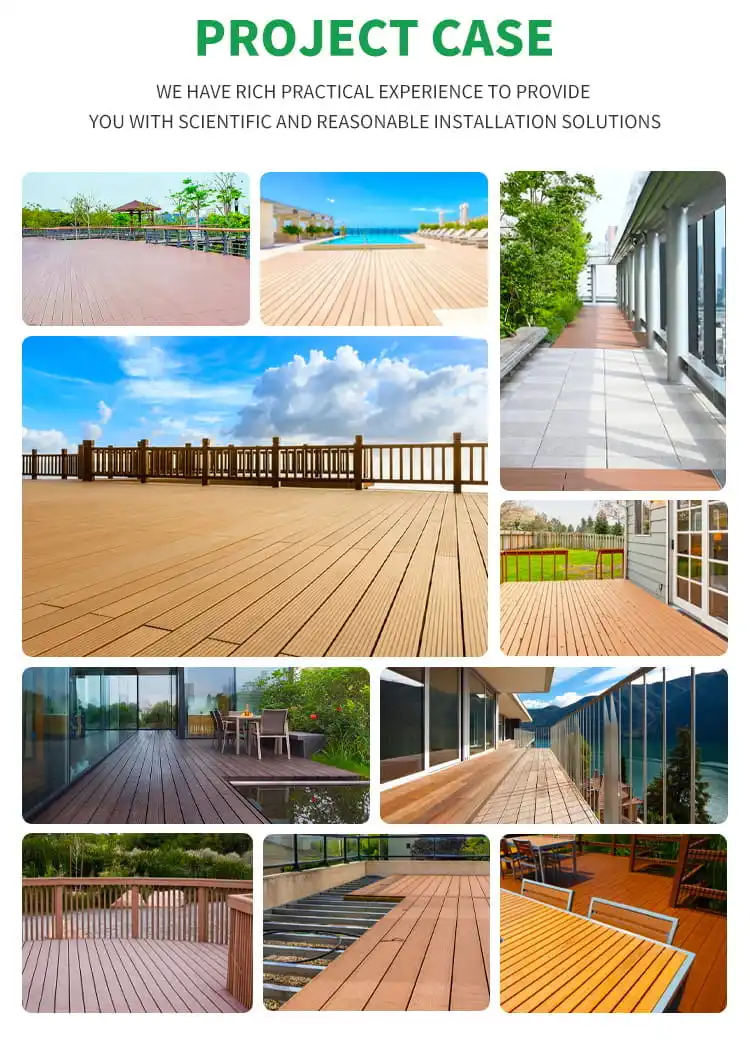 Interior Wood Plastic Wpc Flooring for Outdoor Stairs Board Wpc ...