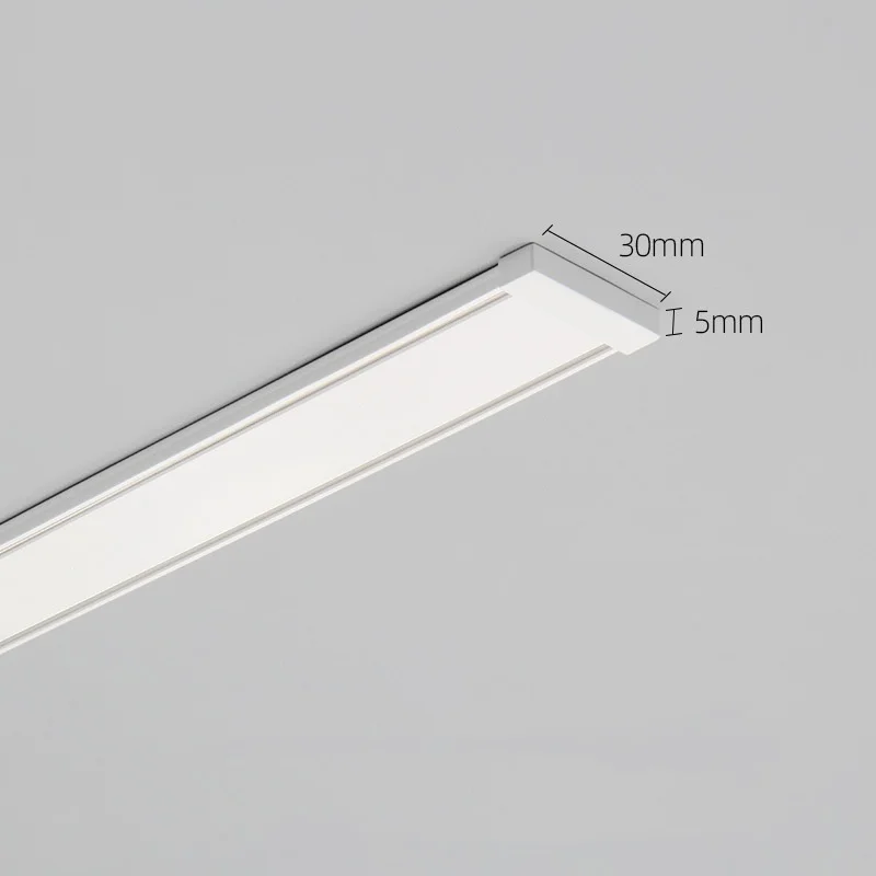 24mm Magnetic Track Light Borderless Dining Room Embedded Living Room ...