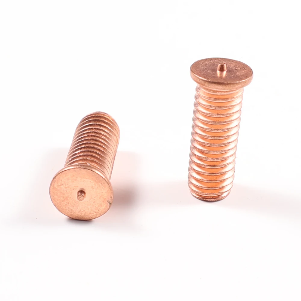 Iso13918 Stainless Steel Copper Plated Cd Flanged Fully Threaded ...