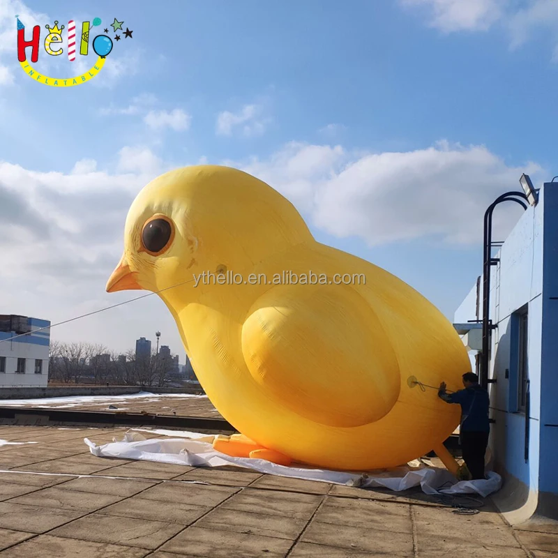 Large Rooster Balloon Yellow Inflatable Chicken For Events - Buy ...