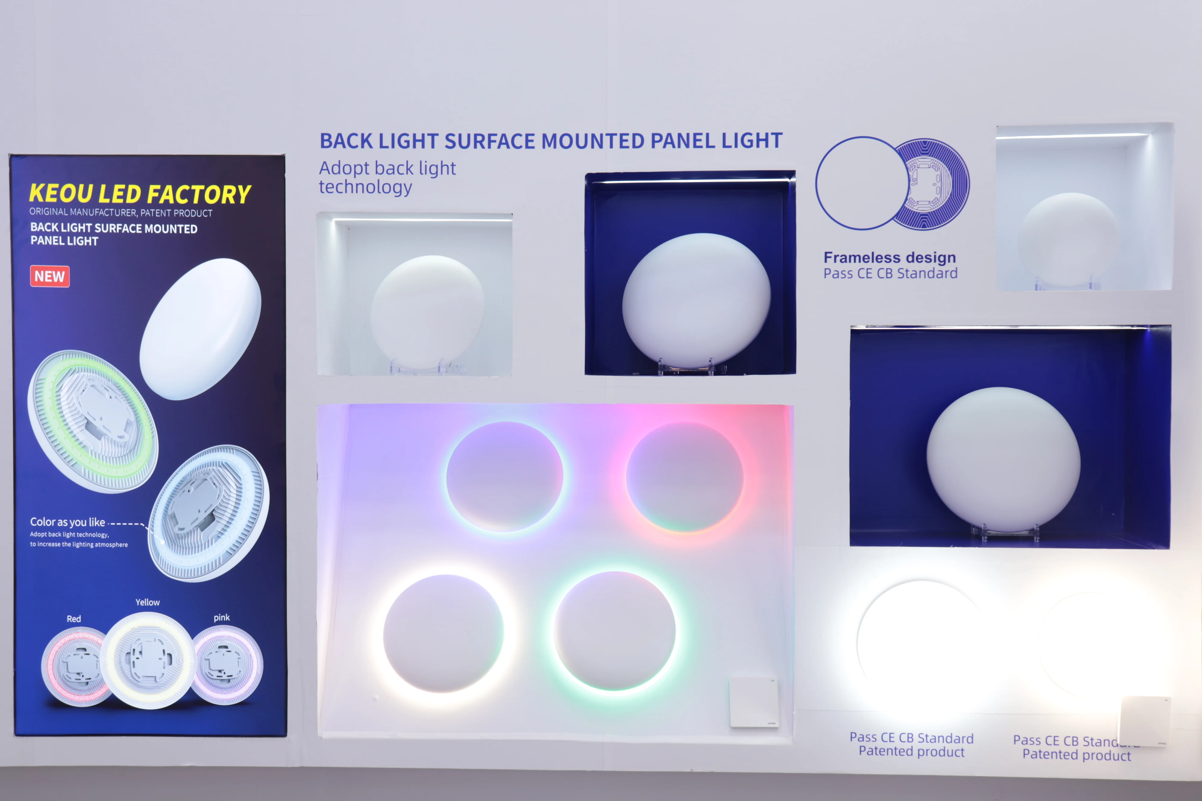 Keou LED Wall Lights - Efficient, Adjustable, and Durable