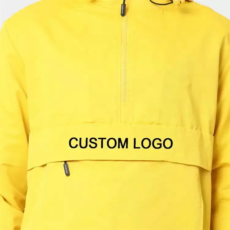 OEM Custom Printing Mesh Lining Waterproof Jacket for Men