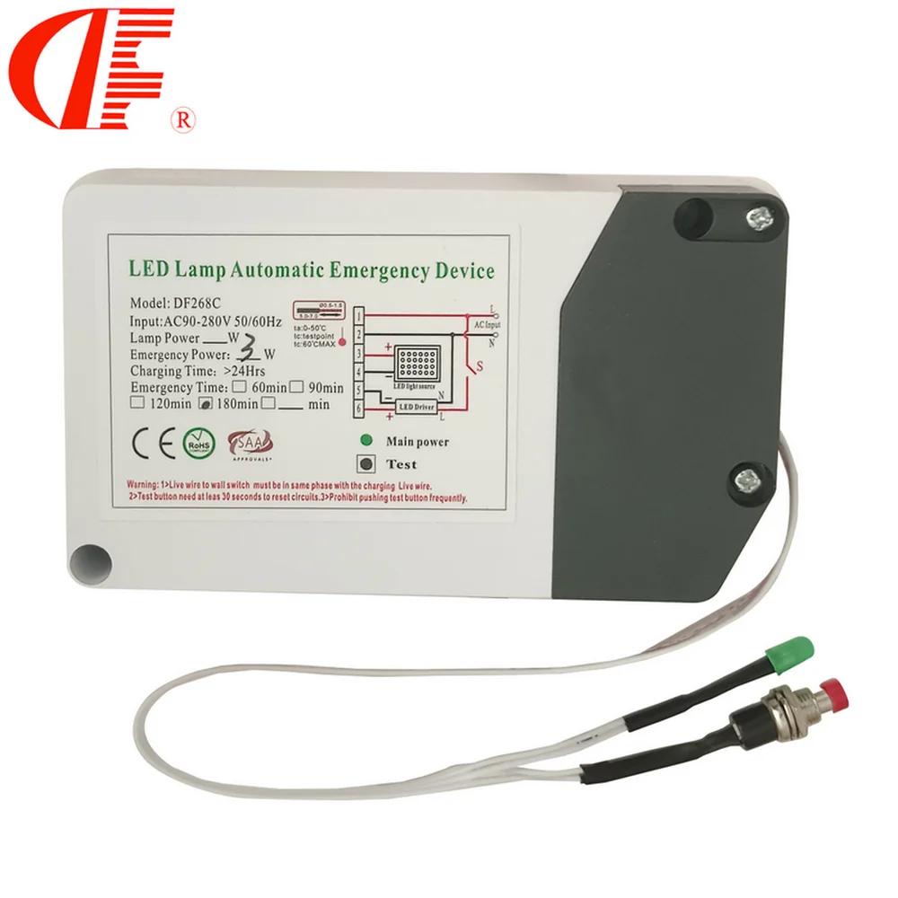 DF168-30D LED Emergency Light Driver - Reliable & Efficient
