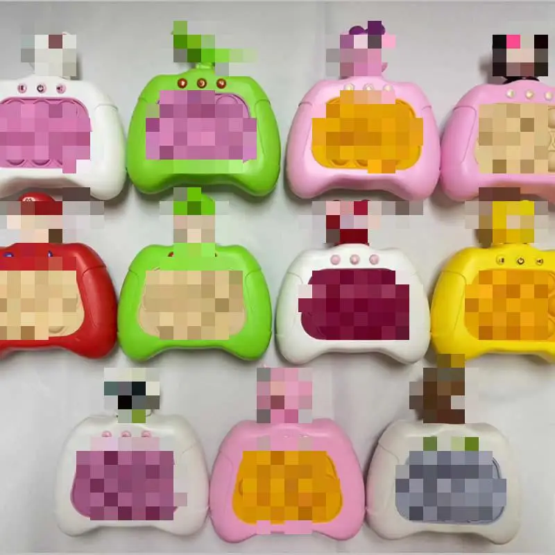 Montessori Educational Toys - Quick Push Game Console Toy