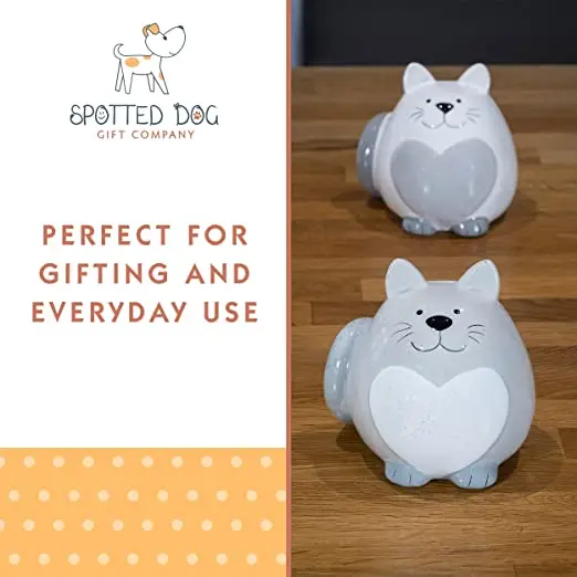 Fat Cat Money Box Piggy Bank For Kids Adults Cat Themed Gift For Cat ...