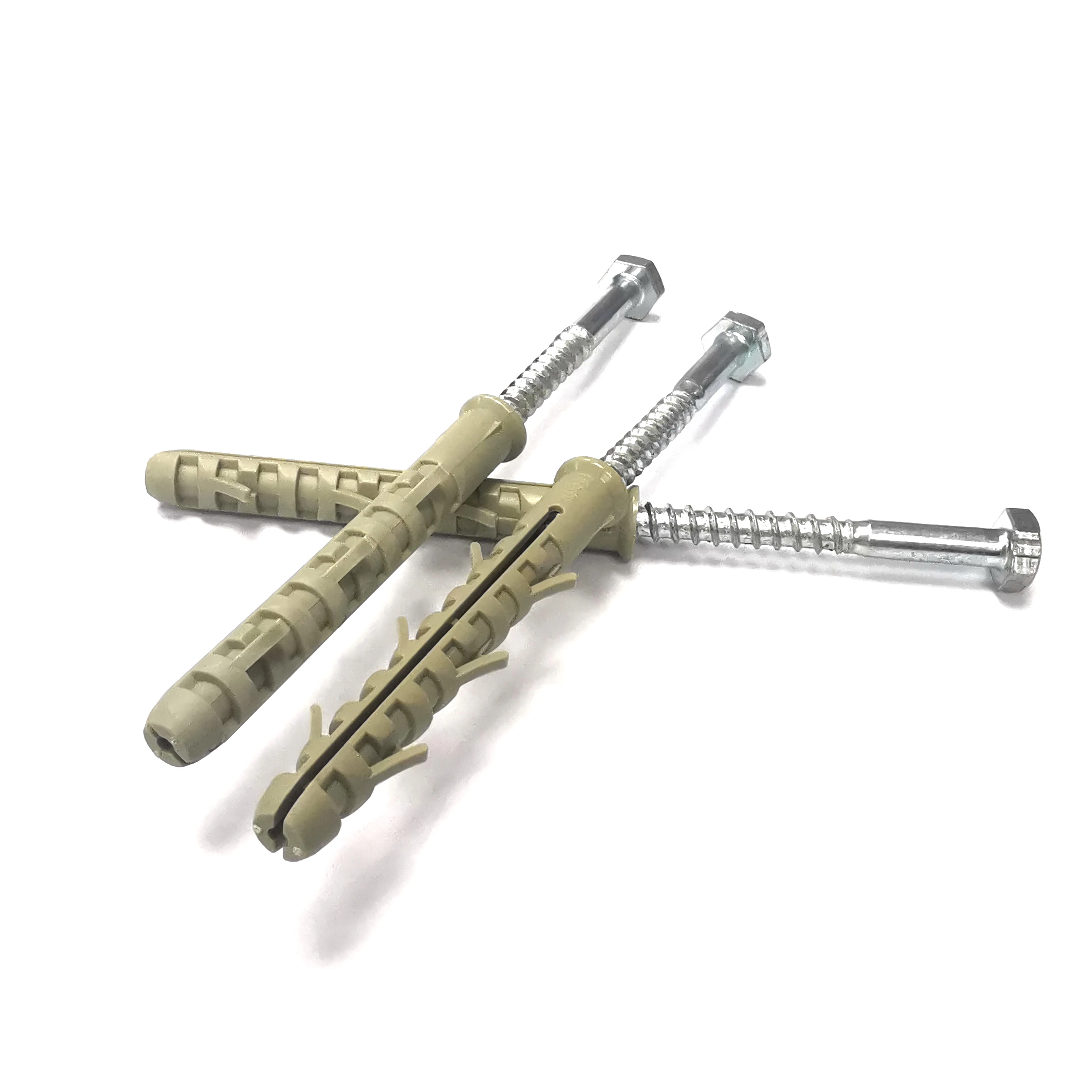 Expansion Plastic Anchor Nylon Anchor Screws Frame Fixing Wall Screws ...