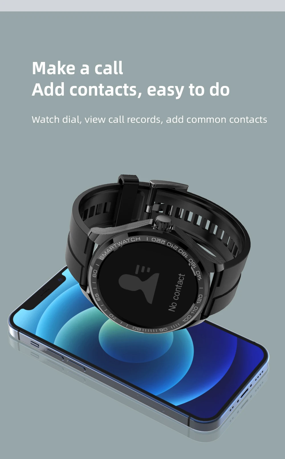 Gw33 Dial Calling Round Men Ladies Smartwatch High Quality Aluminum ...