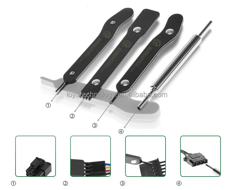 4 Pcs/set PSU Molex Extractor Tool Kit - Modern Repair Tool