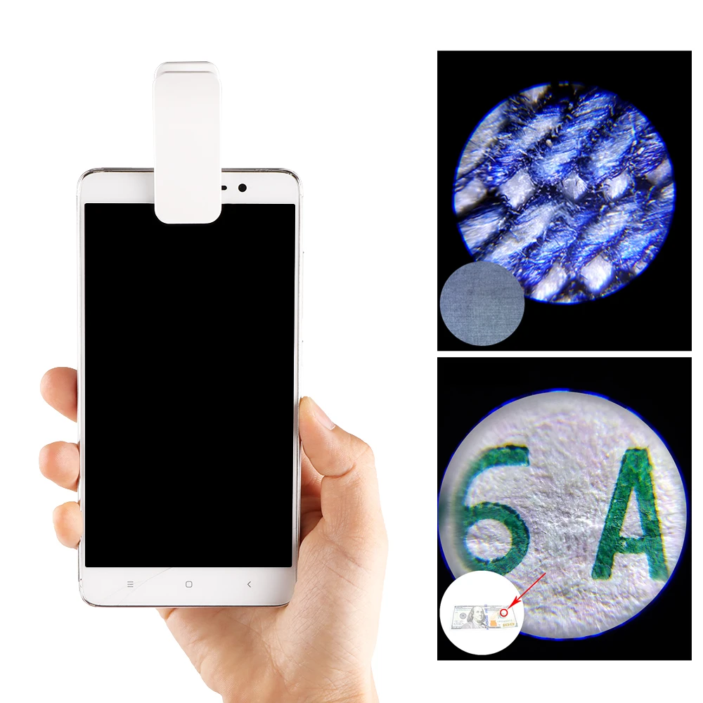 Universal 60x Optical Zoom Magnifier Micro Mobile Phone Microscope ...