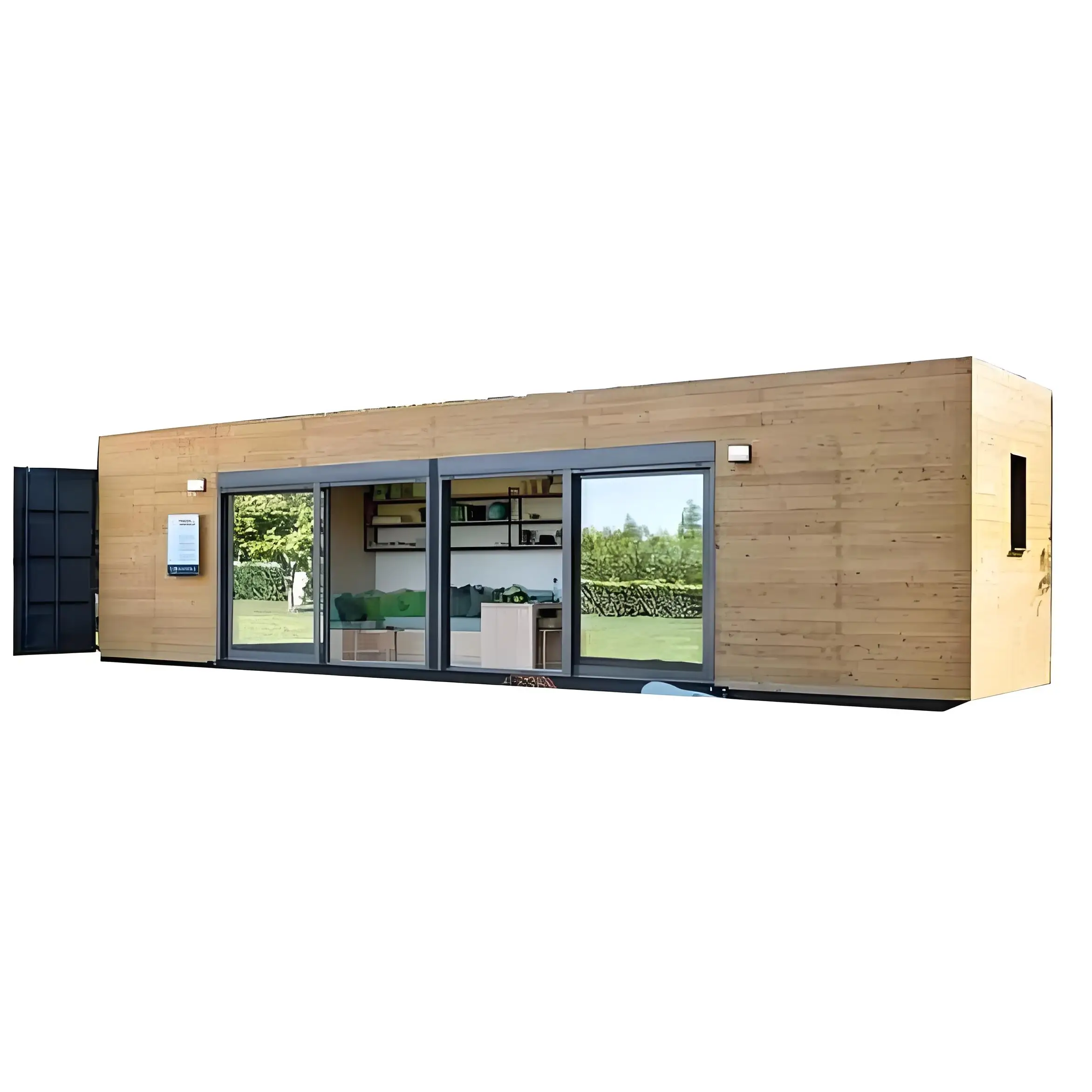 Tiny Prefab Container Houses of 3 Bedroom Ready-made Complete Container ...