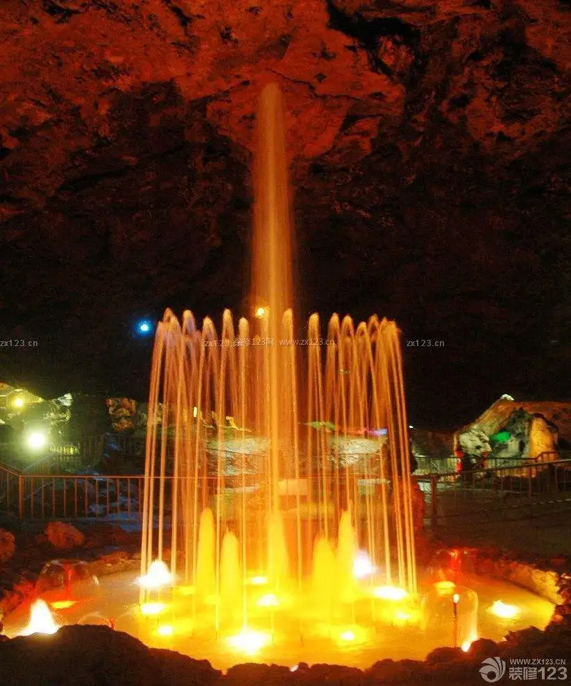 Modern Stainless Steel Music Dance Fountain with LED Lights