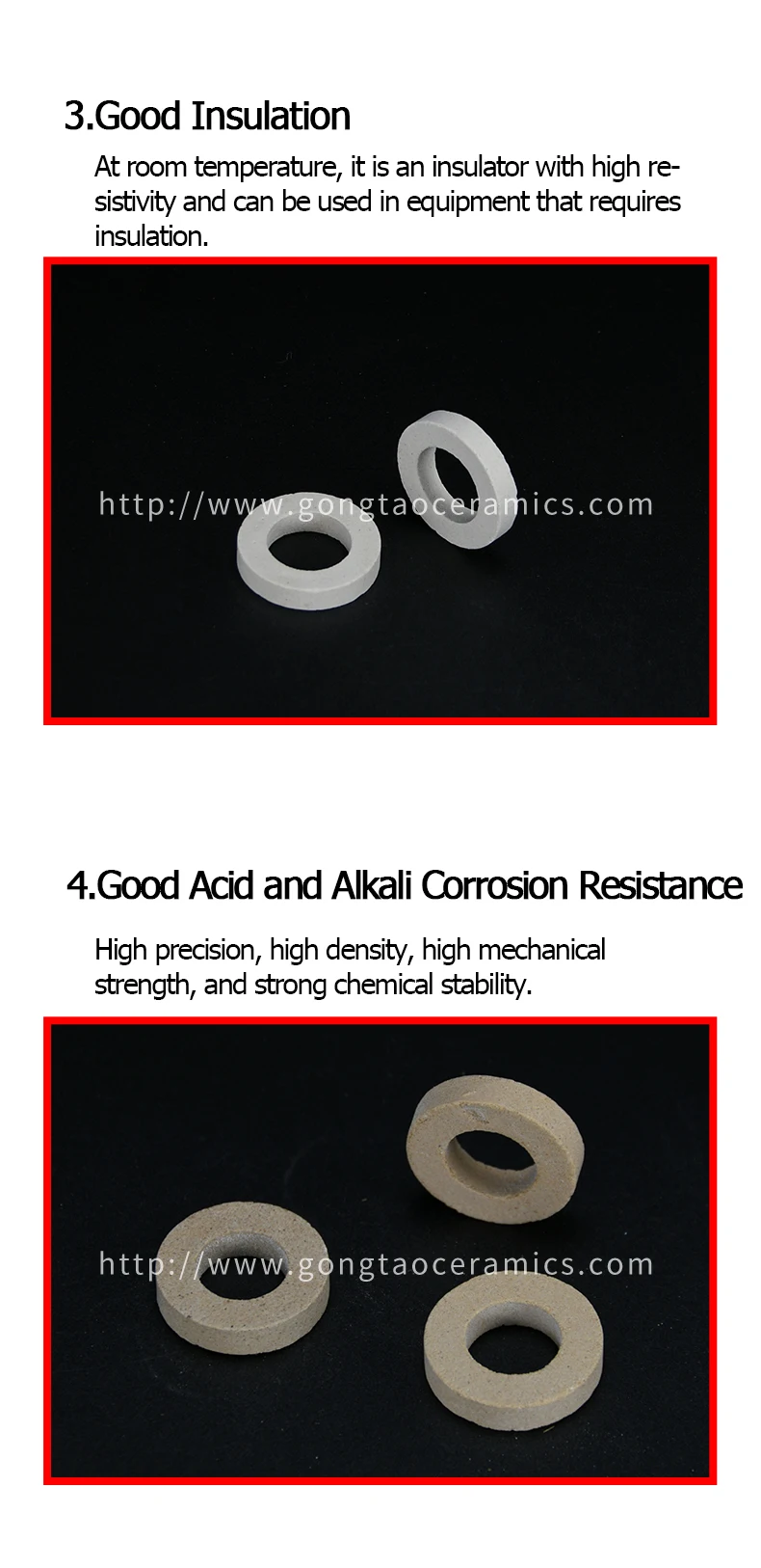 Steatite Ceramic Insulators - Durable & High Performance
