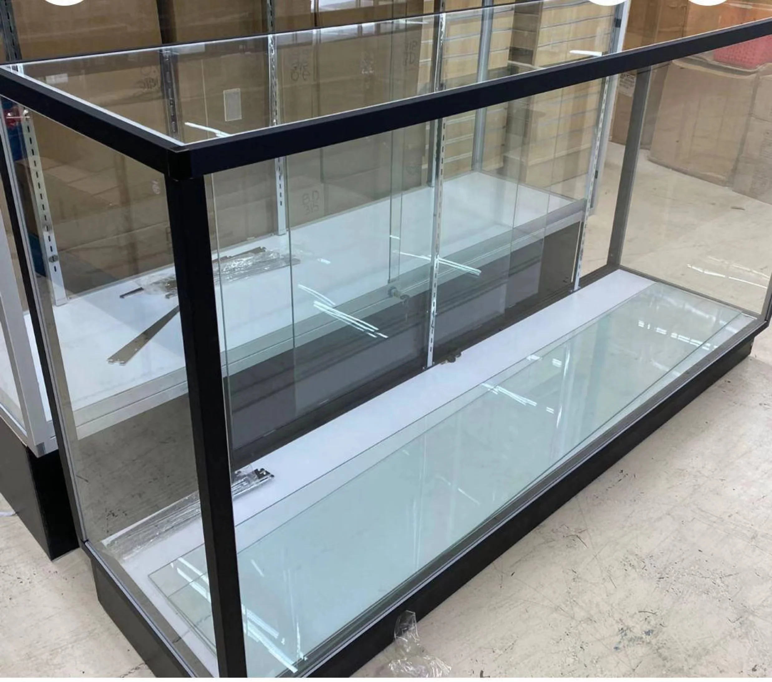 6feet Extra Vision Glass Showcase - Durable & Stylish