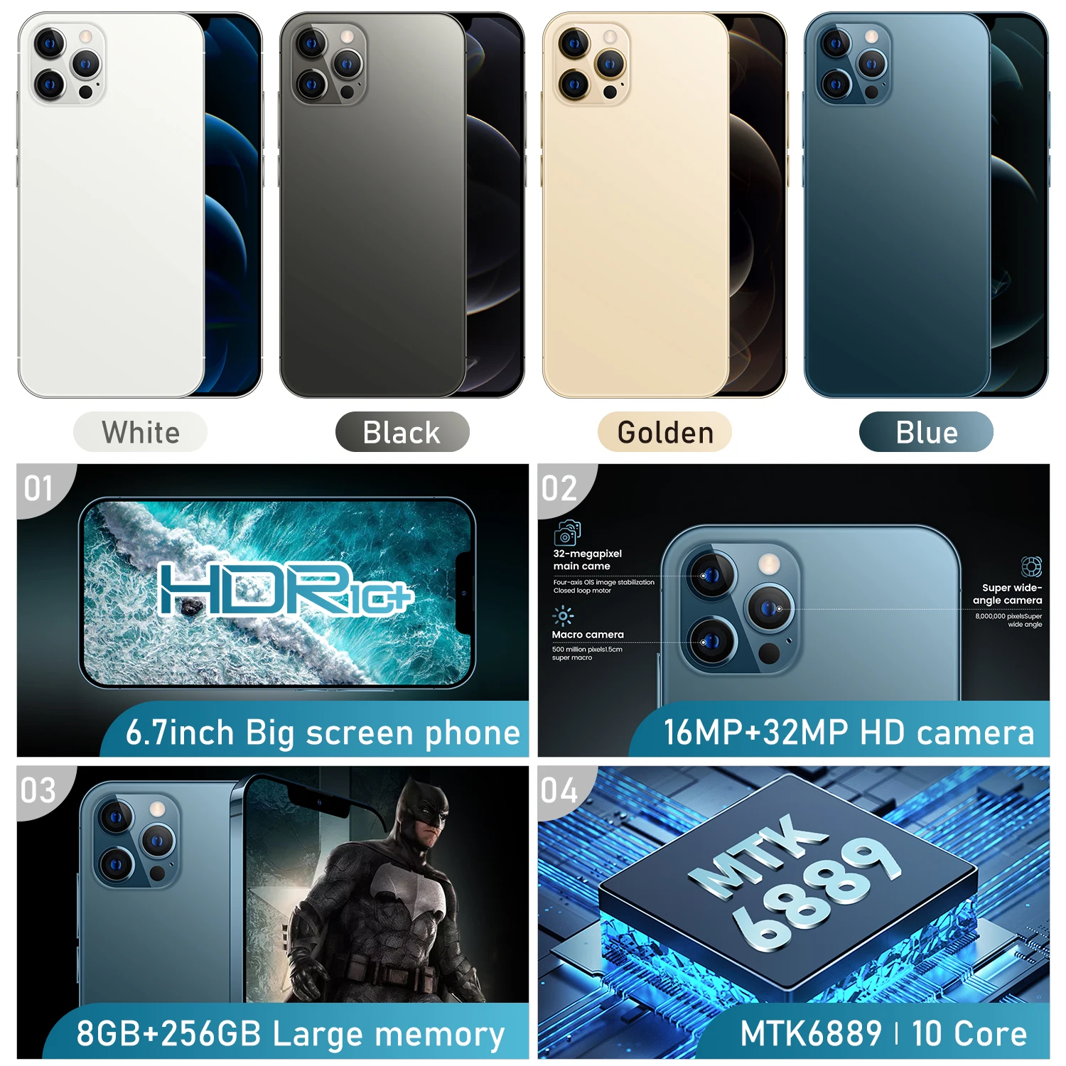 Wholesale Original I13 Pro Max Celular Android Smartphone 5g I 512gb ...