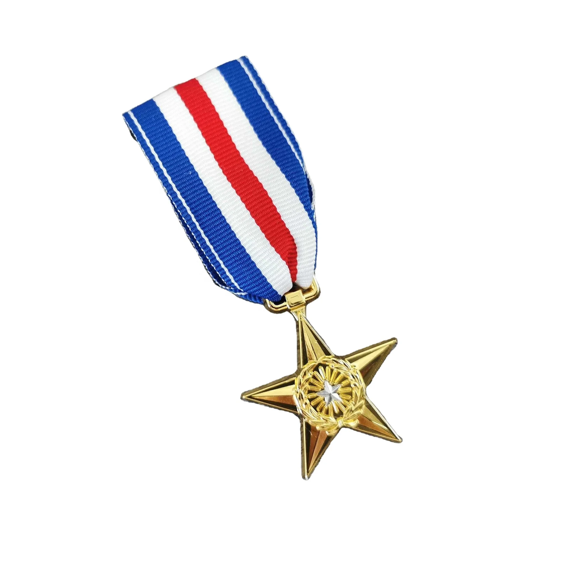 Alibaba.com: Custom Metal Ribbon Medal Key Chains, Challenge Medal with ...