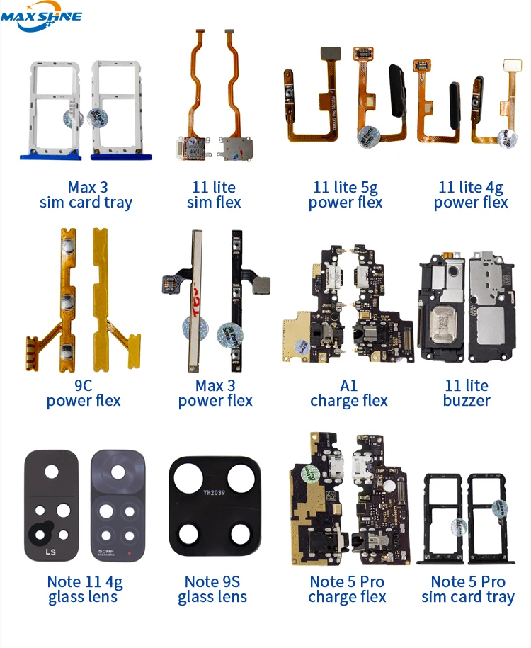 Wholesale Power On Off Volume Button Flex Cable For Xiaomi Redmi 9 9a ...