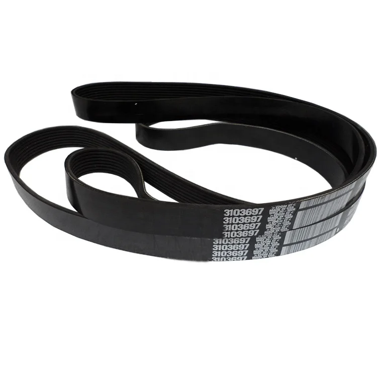 Qsm Ism M11 Fan Drive Belt 3103697 Diesel Engine V Ribbed Belts - Buy ...