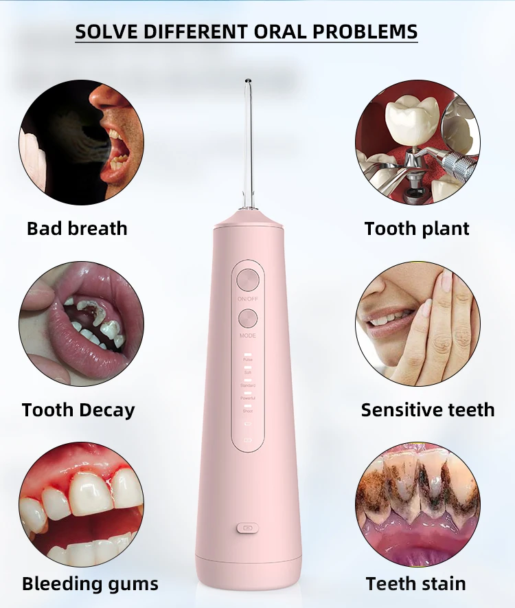 Smart Cordless Portable Water Flosser - Oral Care