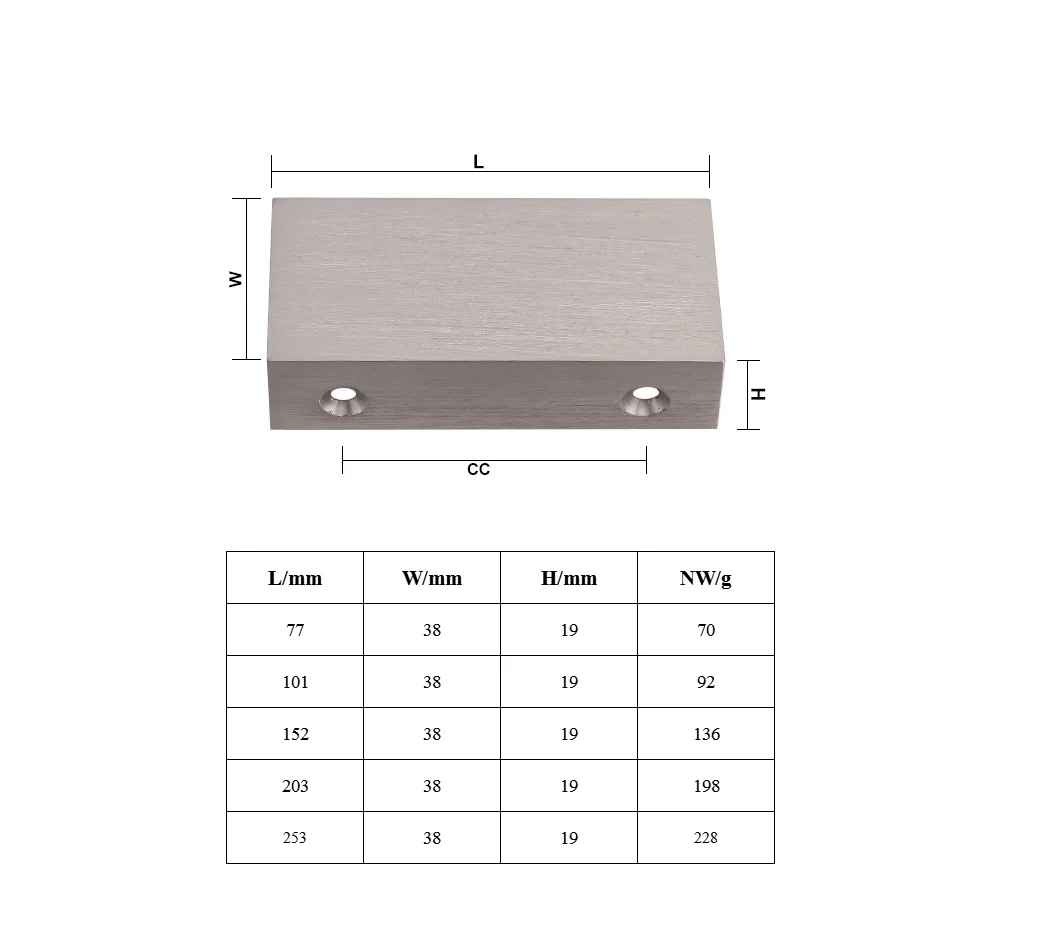 Akada Aluminum Profile Drawer Kitchen Furniture Cabinet Hidden ...