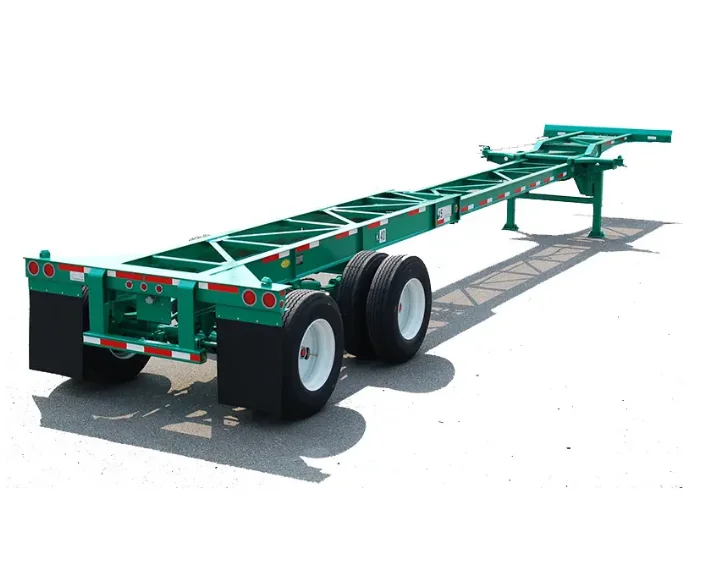 3-axle Skeleton Semi-Trailer for 20ft & 40ft Containers