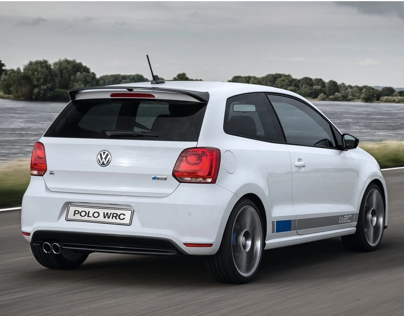 K-SEEK Body Kit Bumper Roof Spoiler for VW Polo 6R WRC