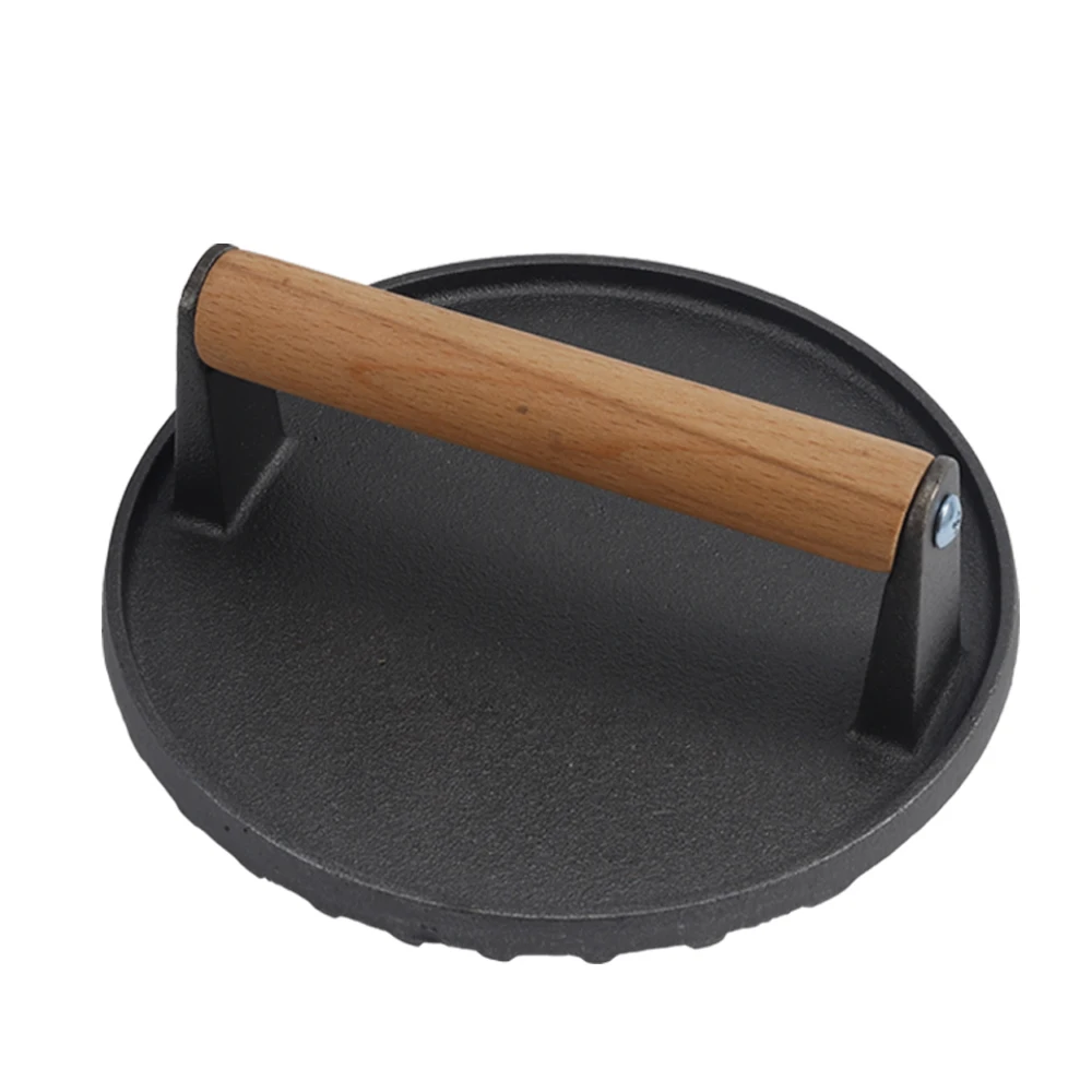 Heavy-duty Custom Smash Cast Iron Meat Burger Press Hamburger Patty ...
