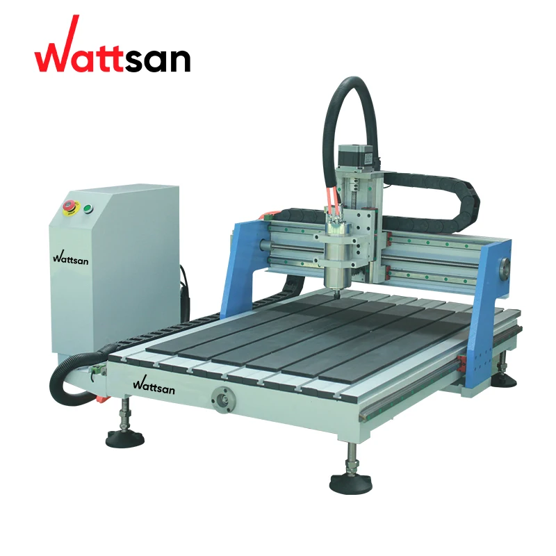 Wattsan 0609 Mini 1.5kw Dsp Controller A11 Desktop Cnc Router Machine For Wood Mdf Chipboard ...