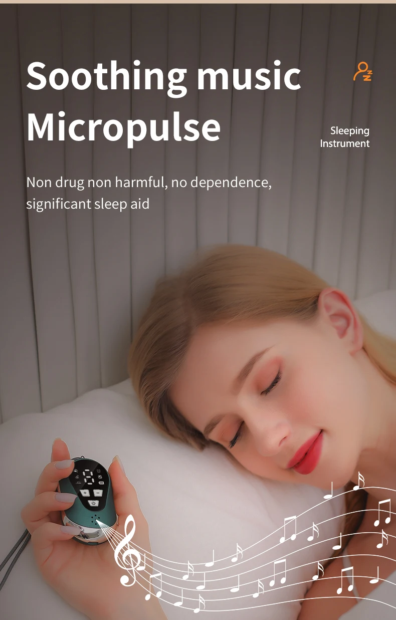 Handheld Micro Current Instrument for Anxiety & Sleep Aid