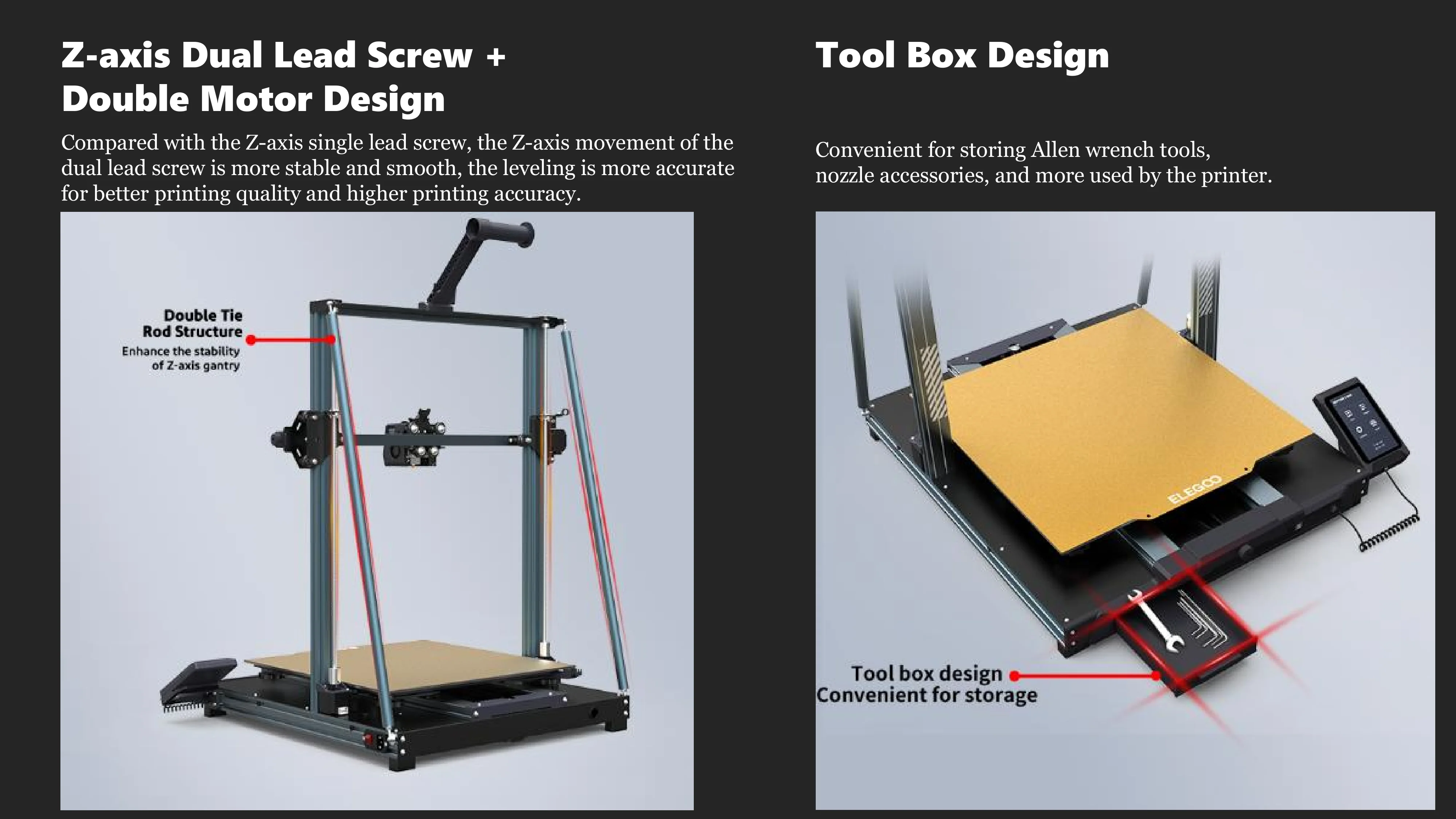 ELEGOO Neptune 3 Max 3D Printer - High Resolution FDM