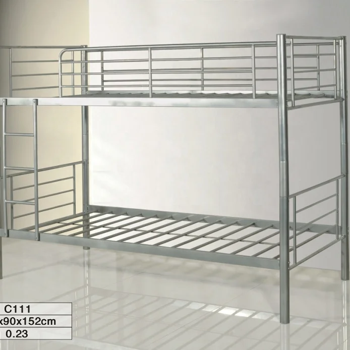 Iron Steel Metal Bunk Bed / Single / Twin / Full / Queen / King Size ...