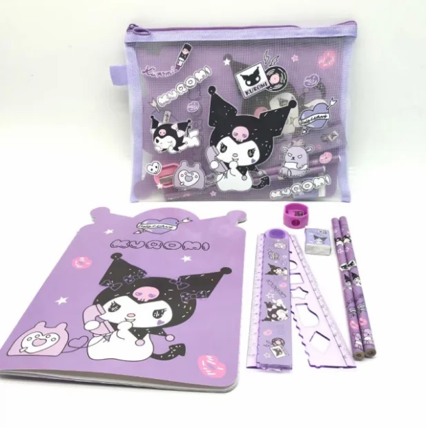Kawaii Sanrio Kuromi My Melody The New Cartoon A5 Mesh File Holder ...