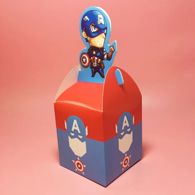 Superhero Candy Gift Boxes, Superhero Themed Party Supplies, Children's ...