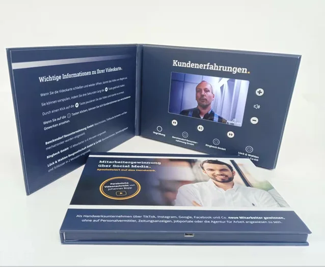Video Brochure - Elevate Your Marketing with A5 LCD Screen
