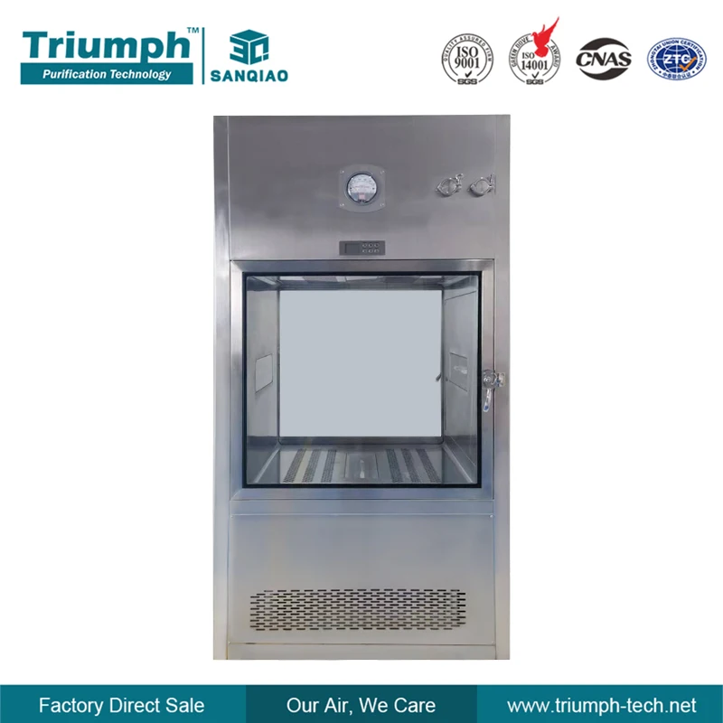 Cleanroom Equipment Laminar Air Flow Pass Through Box Area Cleanroom ...